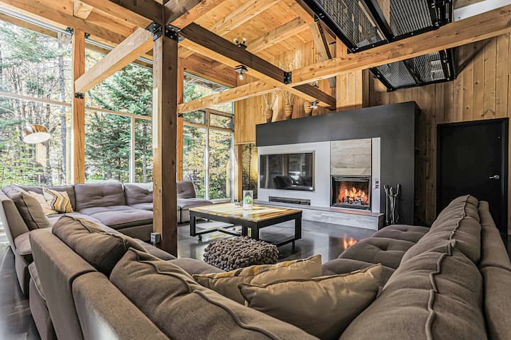 Le Ruisselet | Passion Chalets | Spa, Jeux & Yoga - Saint-Sauveur