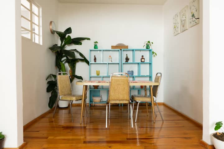 Diseño Y Calma En Depa Art Déco En La Condesa - Mexico