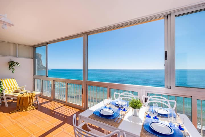 Primera Linea De Playa En Calpe Desde Un Octavo - Espanha