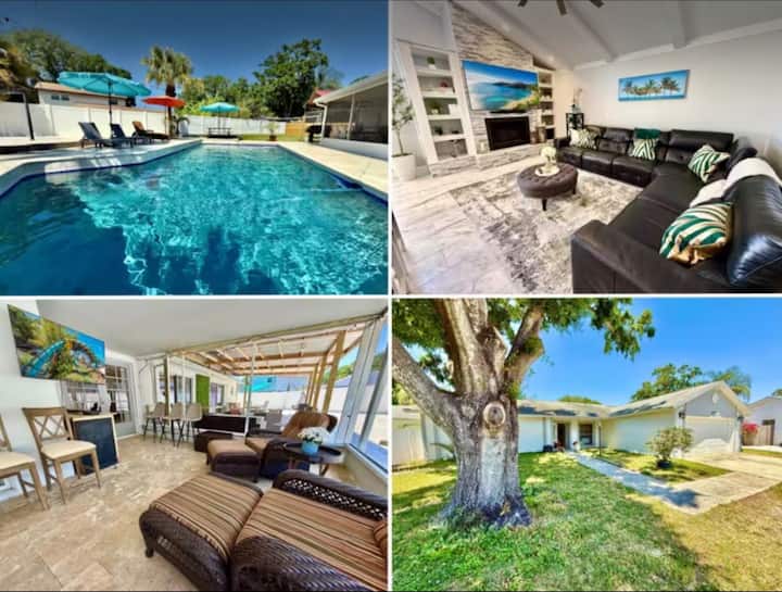 Huge Home Near Busch Gardens/airport/beaches - Tampa
