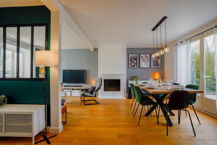 Maison Familiale 6 Pers Jardin Parking Séjours Pro - Maurepas