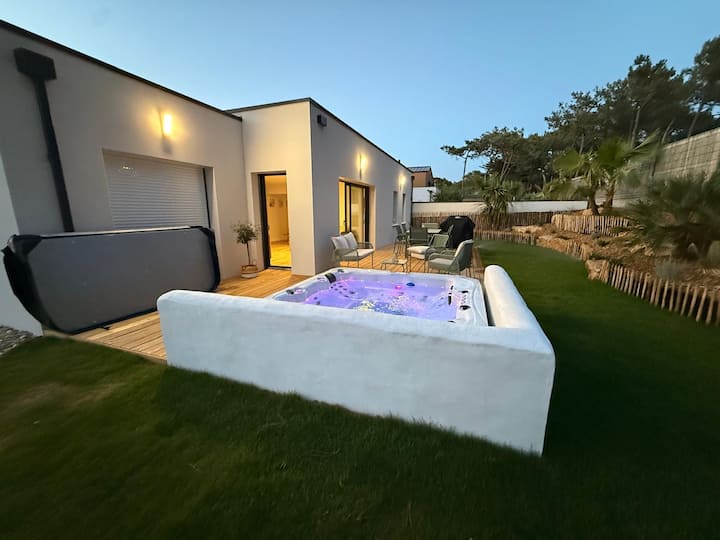 Maison Accès Foret, Dunes Et Plage, Jardin Jacuzzi - Saint-Hilaire-de-Riez