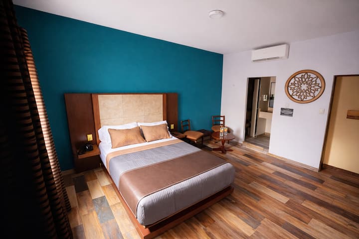 Habitación 1 Cama Queen A/c Estacionamiento Priv - Córdoba, Mexico