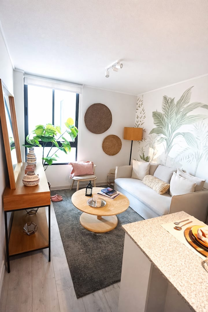 Moderno Y Cómodo Para Dos Con Gran Conectividad - El Bosque