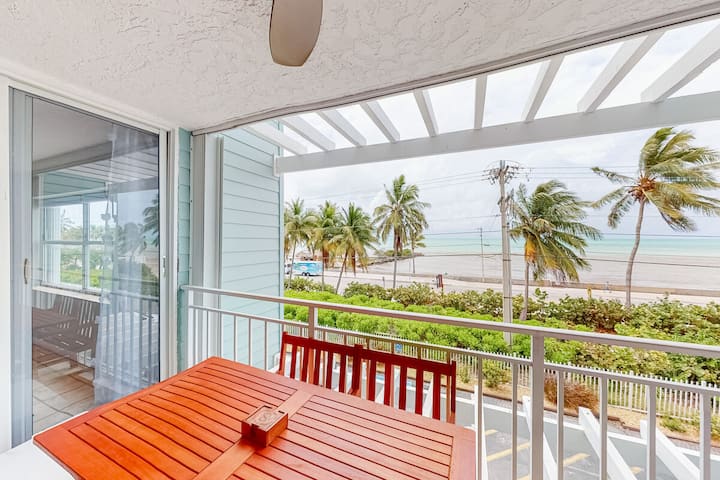 Colorful 2br Oceanview 2nd-floor | Balcony - Key West, FL