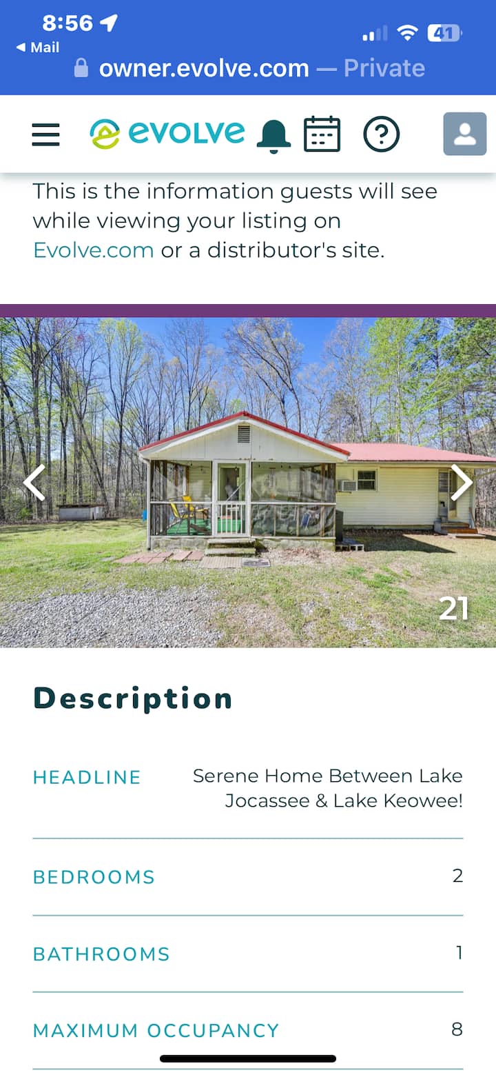 Salem Sc 
Vacation Rental
Lake Jocassee Area - Lake Keowee, SC