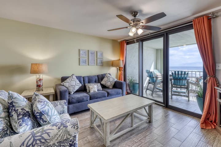 2br Gulffront 1st-floor | Balcony | Pool - Orange Beach, AL