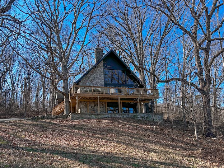 Stillframe | Luxury A-frame + Hot Tub | 1hr To Dc - Maryland