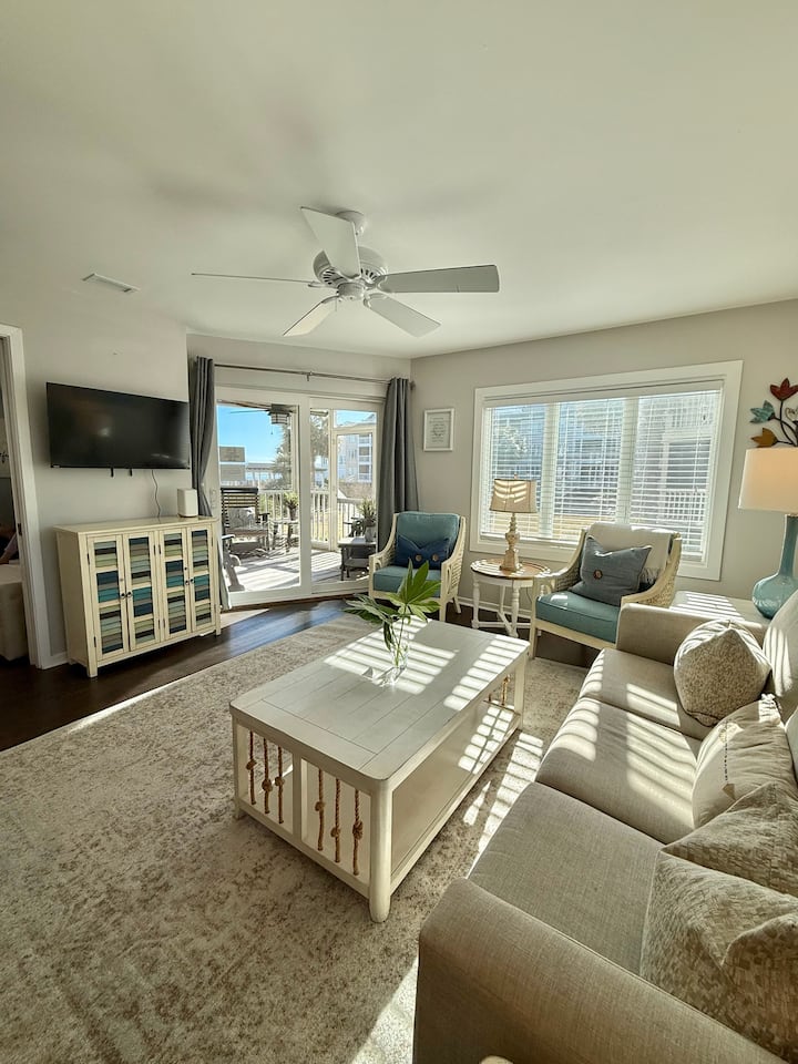 1st-floor/end-unit Condo/ocean Views/beach Access - Mount Pleasant, SC