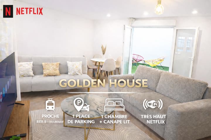 1ch/4p Accès Paris-cdg-parking-patio - Aulnay-sous-Bois