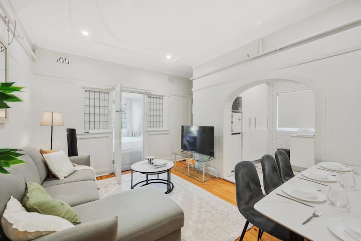 Spacious Apt Near Racecourse, Light Rail & Unsw - Randwick