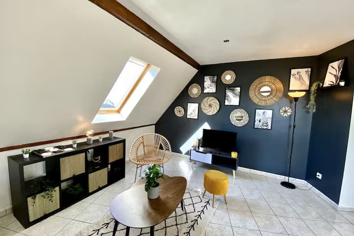 La Correspondance Appartement Gare Parking Privé - ibis Beauvais Aéroport