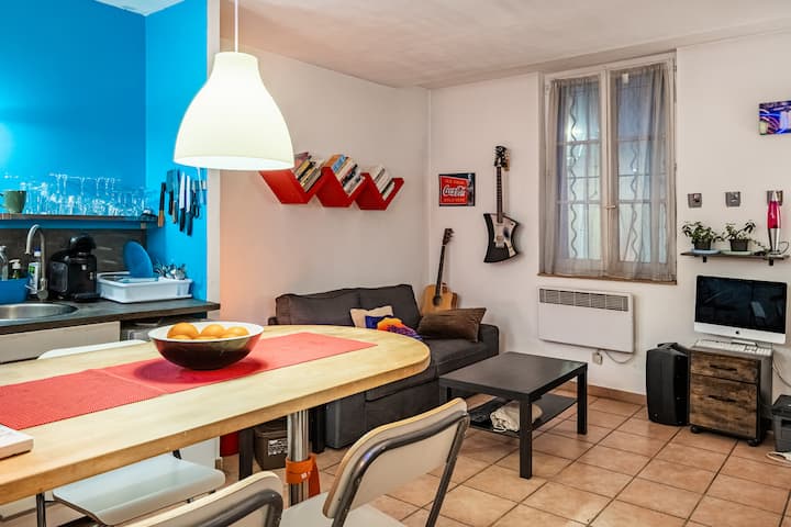 T2 Cosy Et Climatisé Au Cœur Du Panier - Marsella, Francia