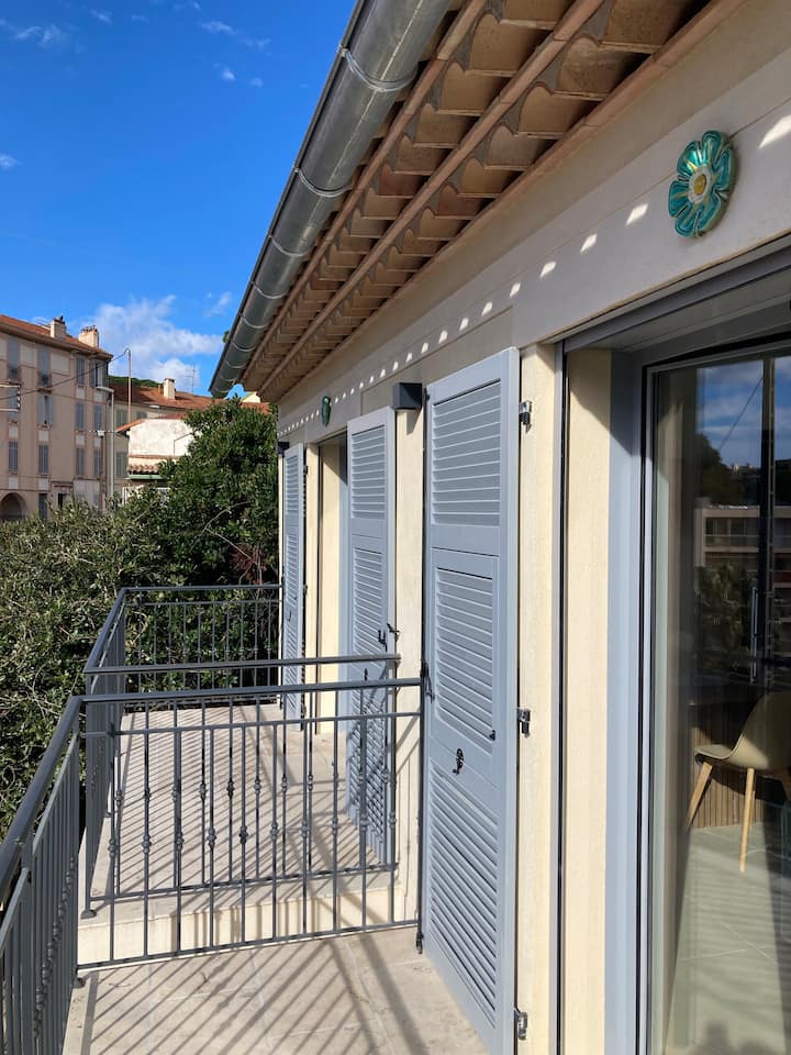 Villa-4ch/8p-ac-parking Gratuit-palais à Pied 12’ - Cannes