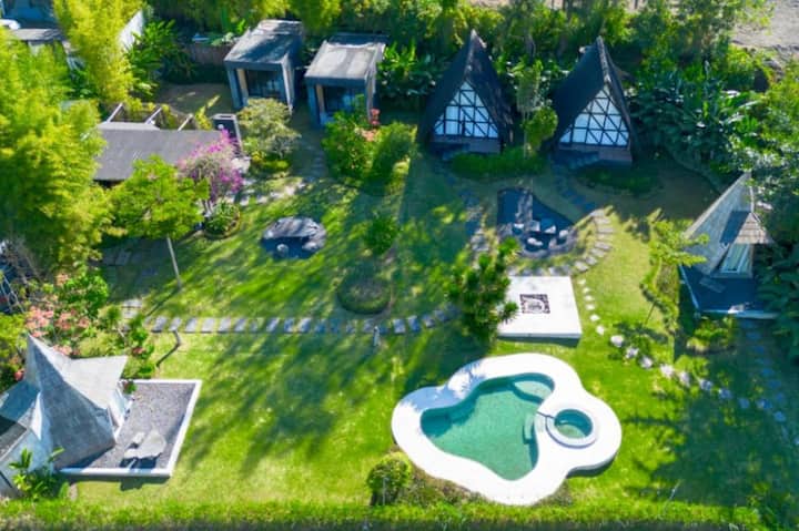 Bamboo House 6 Adult Batur Bali - Kintamani