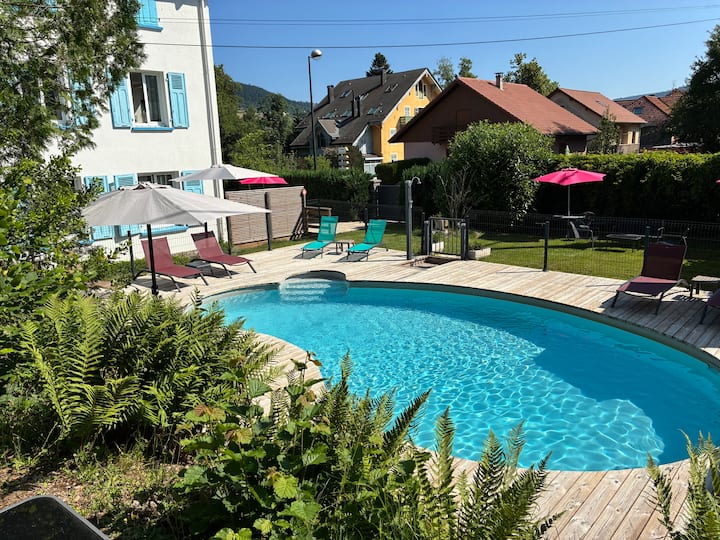 Chalet Familial Gerardmer Centre Avec Piscine - La Bresse