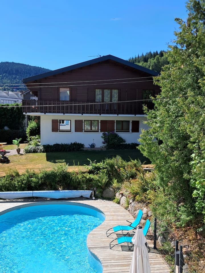 Chalet Familial Piscine / Salle De Jeux - Gérardmer