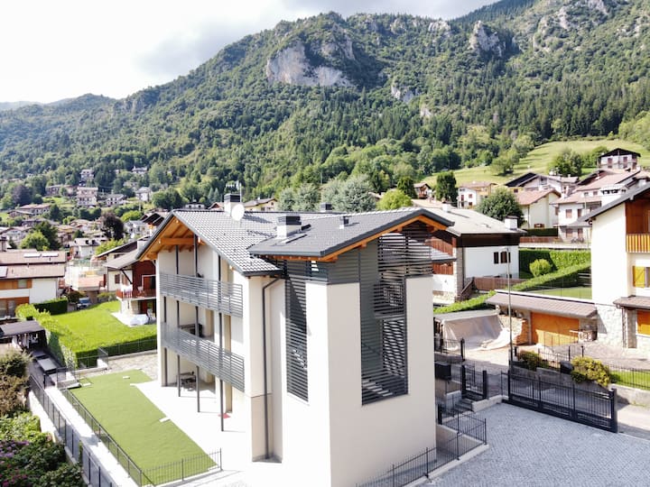 (6 Posti -10 Min Dalle Piste) Attico Green Cadorna - Castione della Presolana