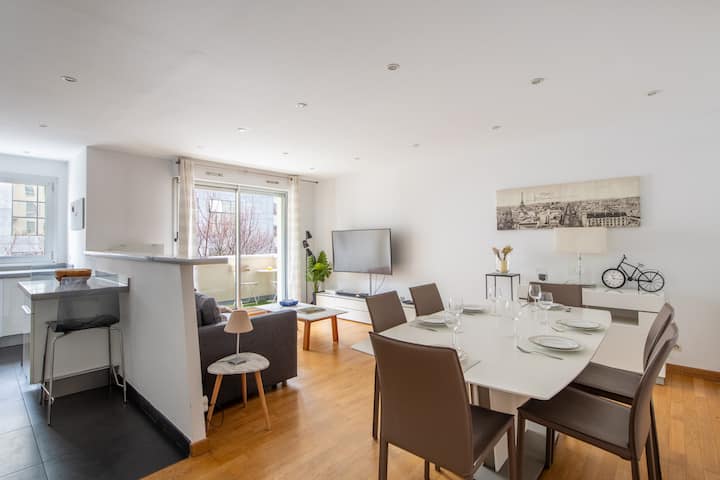 Séjour Familial Près De Bercy 2 + Balcon & Parking - Charenton-le-Pont