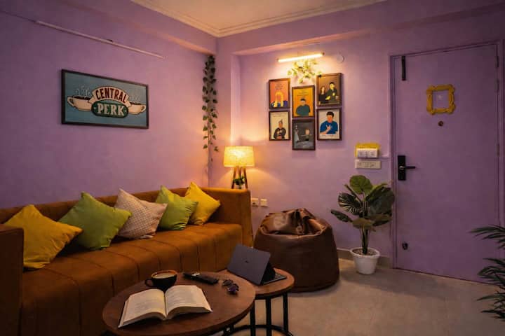 Purple Door Apartment | 2bhk Central Jaipur Stay - Jaipur