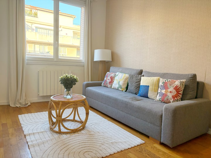 Le Dounya • 2ch • 6pers • 5min Gare Part-dieu - Groupama Stadium - OL