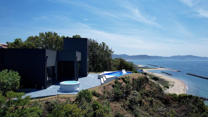 淡路島 隠れ家プライベートヴィラ プール・ジャグジー露天風呂付 Eureka Awaji - 洲本市