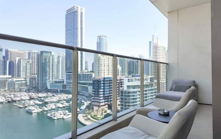 Sparkle Towers Marina Stunning Views Jbr Beach - Dubai