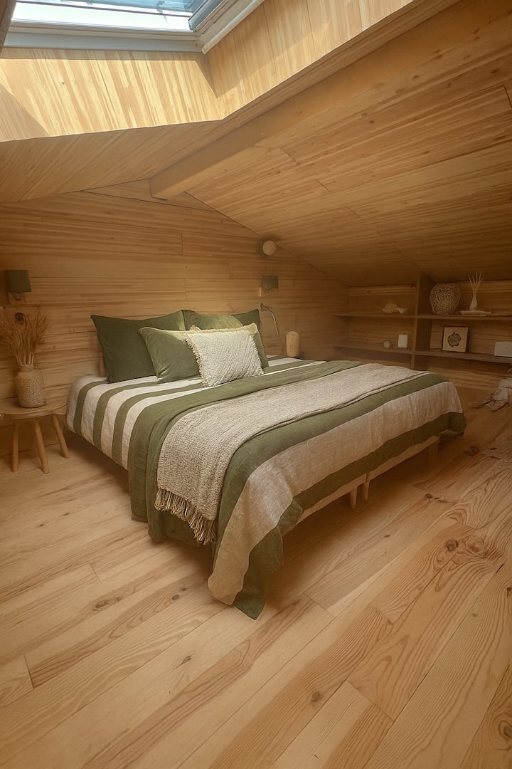 Roomb’a, L’ambiance Cabane à La Plage Avec Son Spa - Marcheprime