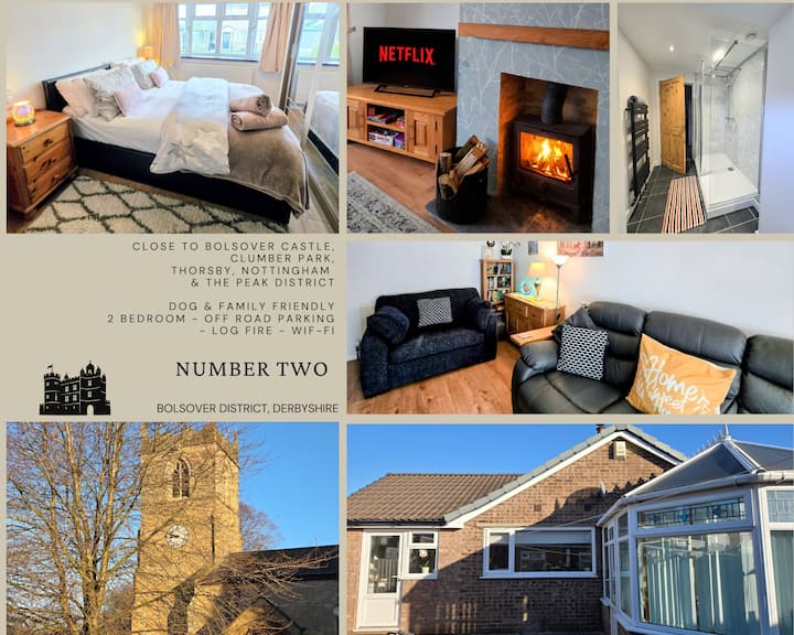 Family & Pet-friendly House Log Burner & Garden - Sherwood Forest