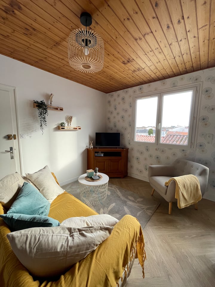 Appart 80 M² 5/p Clim Plage & Port à Pied 10 Min - Saint-Vincent-sur-Jard