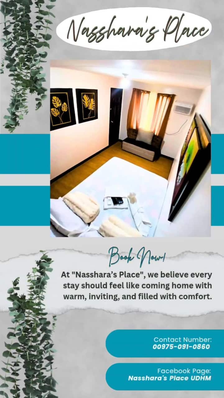 Nasshara's Place-where Comfort Meets Convenience. - Santa Maria