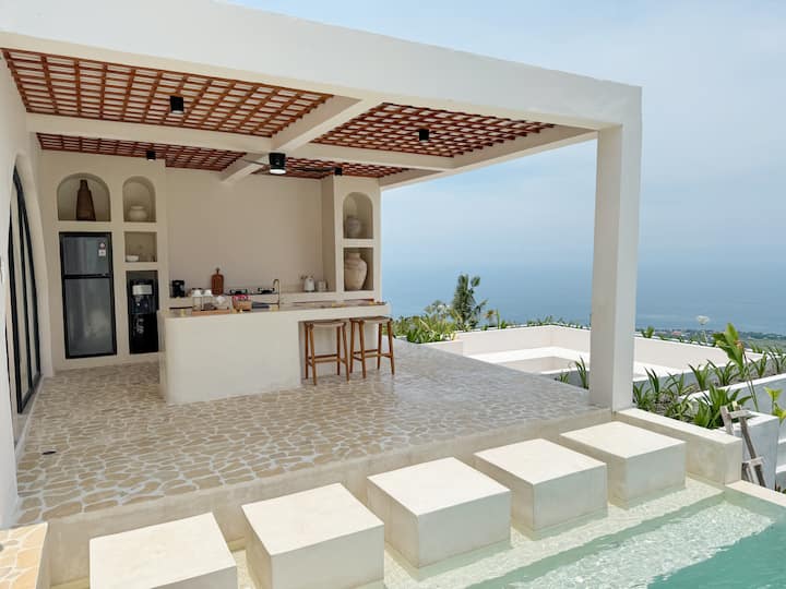 Glass Ceiling Bedroom Infinity Pool Ocean Views - Australien