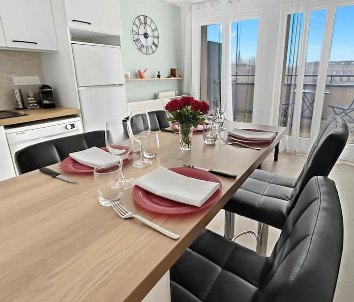 T3 Lumineux, Central Avec Parking Privé - Le Plessis-Robinson