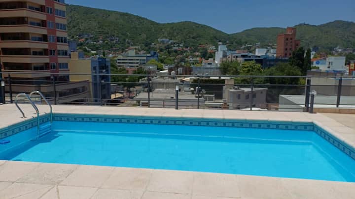 Depto. V. C. Paz Pileta, Cochera Y Asador En Sum - Villa Carlos Paz