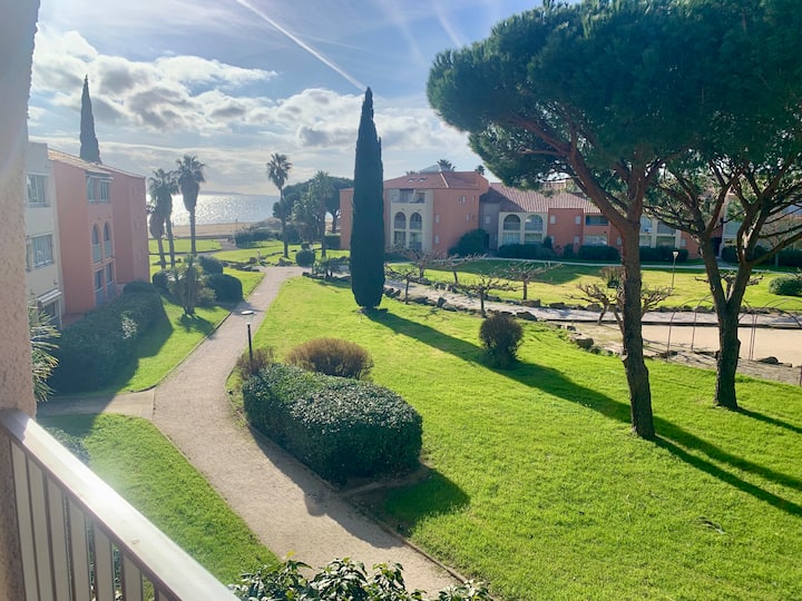 T2 Cabine Aperçu Mer à – 100 M De La Plage - La Londe-les-Maures