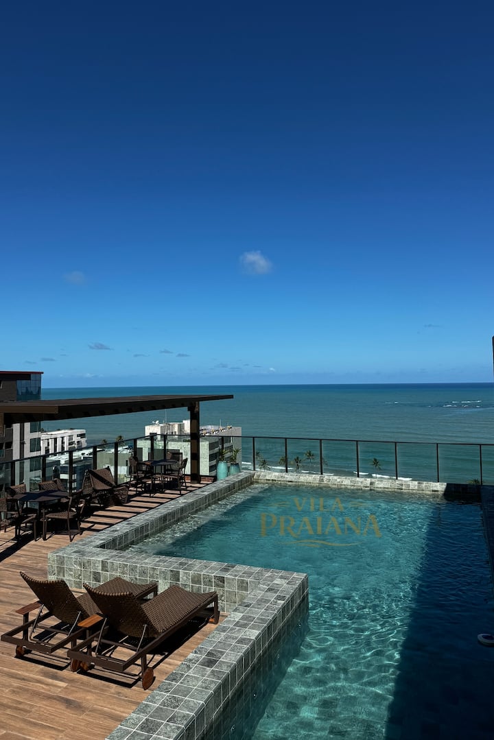 Apto Na Praia De Jatiúca | Novo | Aconchegante - Maceió