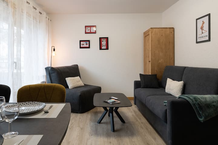 Studio 2 Pers, Plessis 5 Au Cœur Du Village - La Clusaz