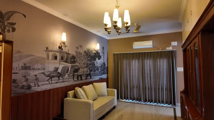 Serene 3bhk At Banjara Hills Road No 12 - 하이데라바드