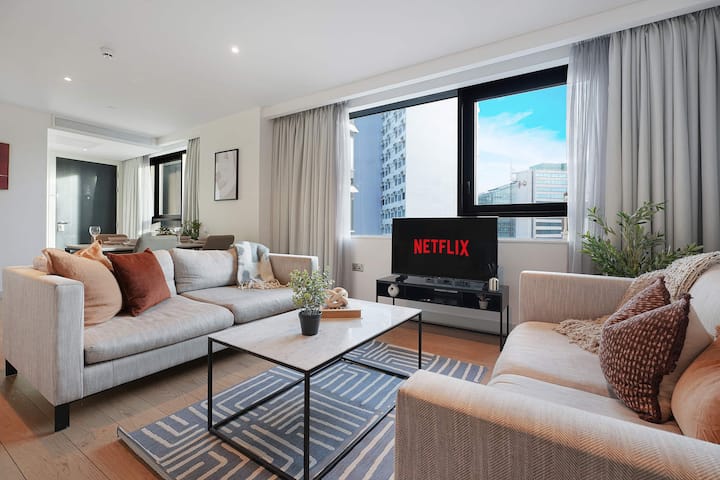 Modern 2-bed Apartment | Spa & Gym | Central - Manchester