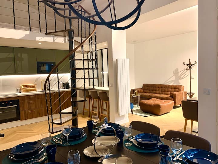 Charming Loft In The Marais District - Châtillon
