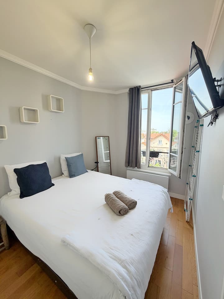 Cozy 2 Pièces 1 Ch 2 Prs - Paris La Défense Wifi - Nanterre