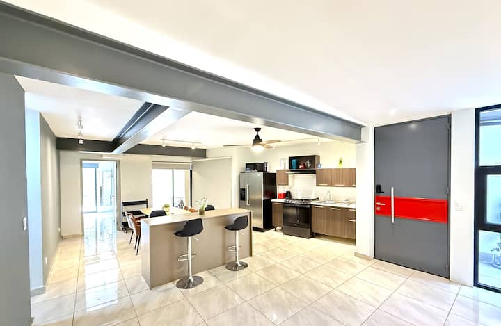 Glamorous 2 Bedroom Rt In San Pedro W/ Patio + Ac - San Pedro Garza García