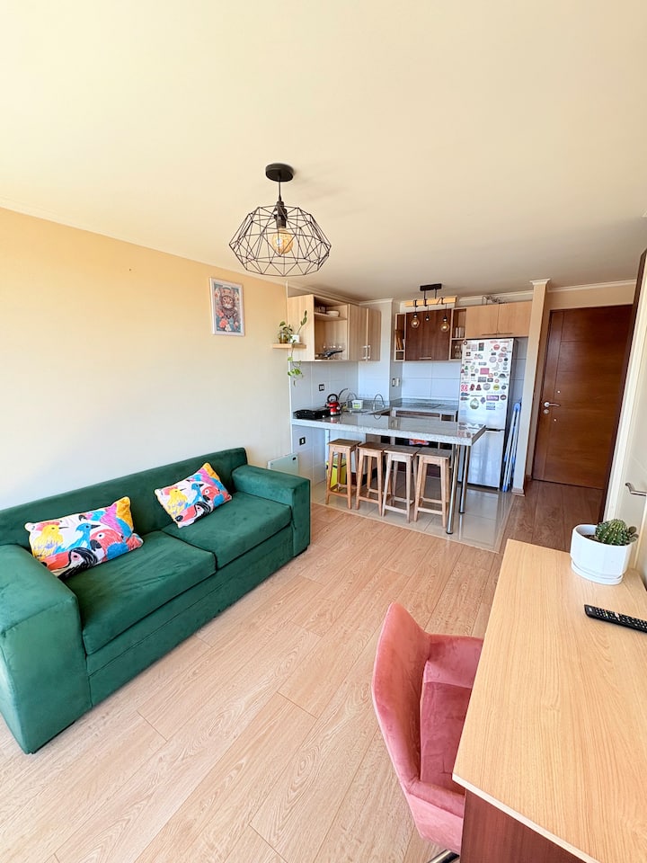 Hermoso Y Acogedor Depto. En Centro De Temuco - Temuco