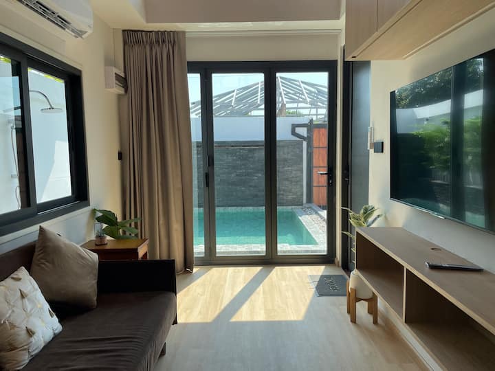 Peaceful Pool Villa 1-bedroom 10 Minutes To Beach - Phuket