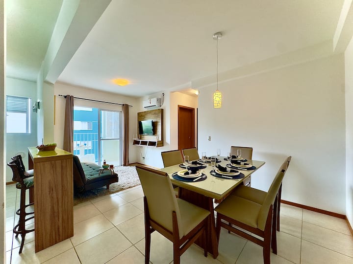 Apto A 340m Da Praia C/piscina Churrasq. Wi-fi - Barra Velha