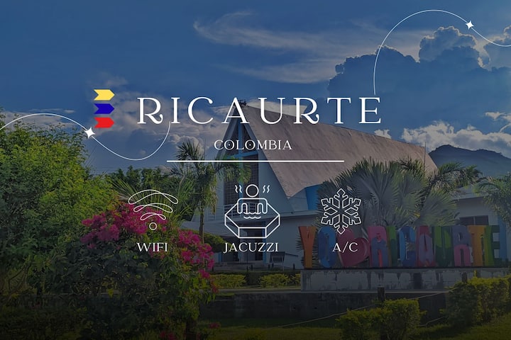 House+pool+jacuzzi+wifi+pet Friendly@ricaurte - Cundinamarca