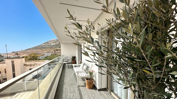 Appart Chic Bord De Mer, Splendide Vue Montagne - Agadir