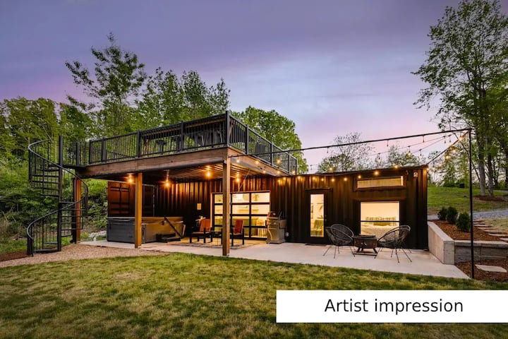 Skydeck Cabin Met Jacuzzi & Rooftop - Netherlands