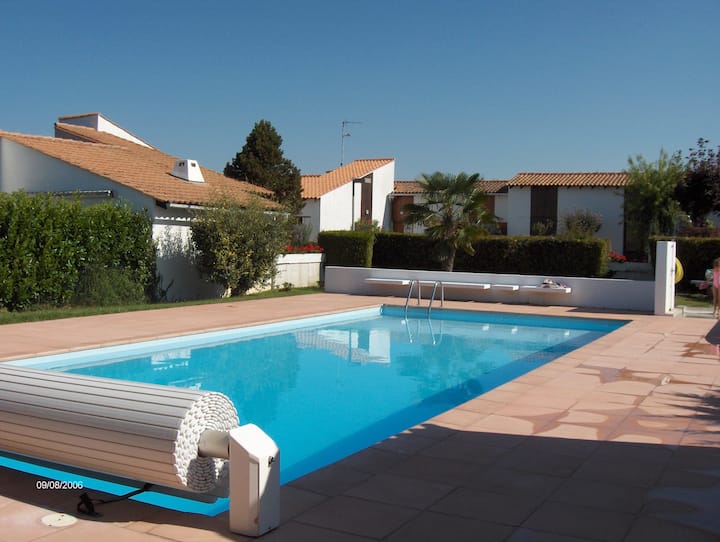 Maison - Plage à 450m - Piscine Tennis Wifi - Saint-Palais-sur-Mer