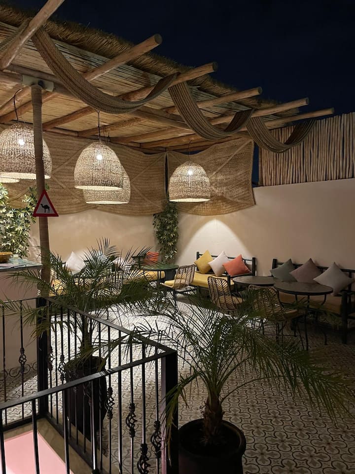 Premium Family Riad Room With Pool & Breakfast - Marrakesh